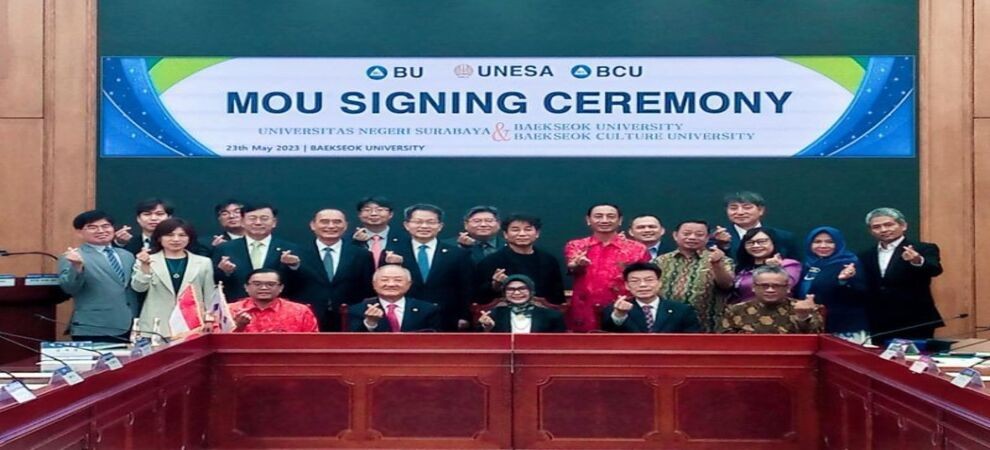 UNESA MoU with 3 Universities in Korea